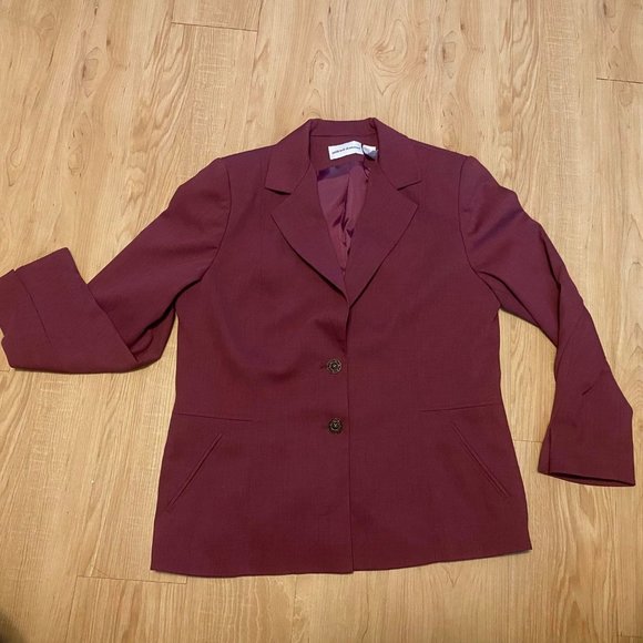 Alfred Dunner | Pants & Jumpsuits | Two Piece Alfred Dunner Burgundy ...
